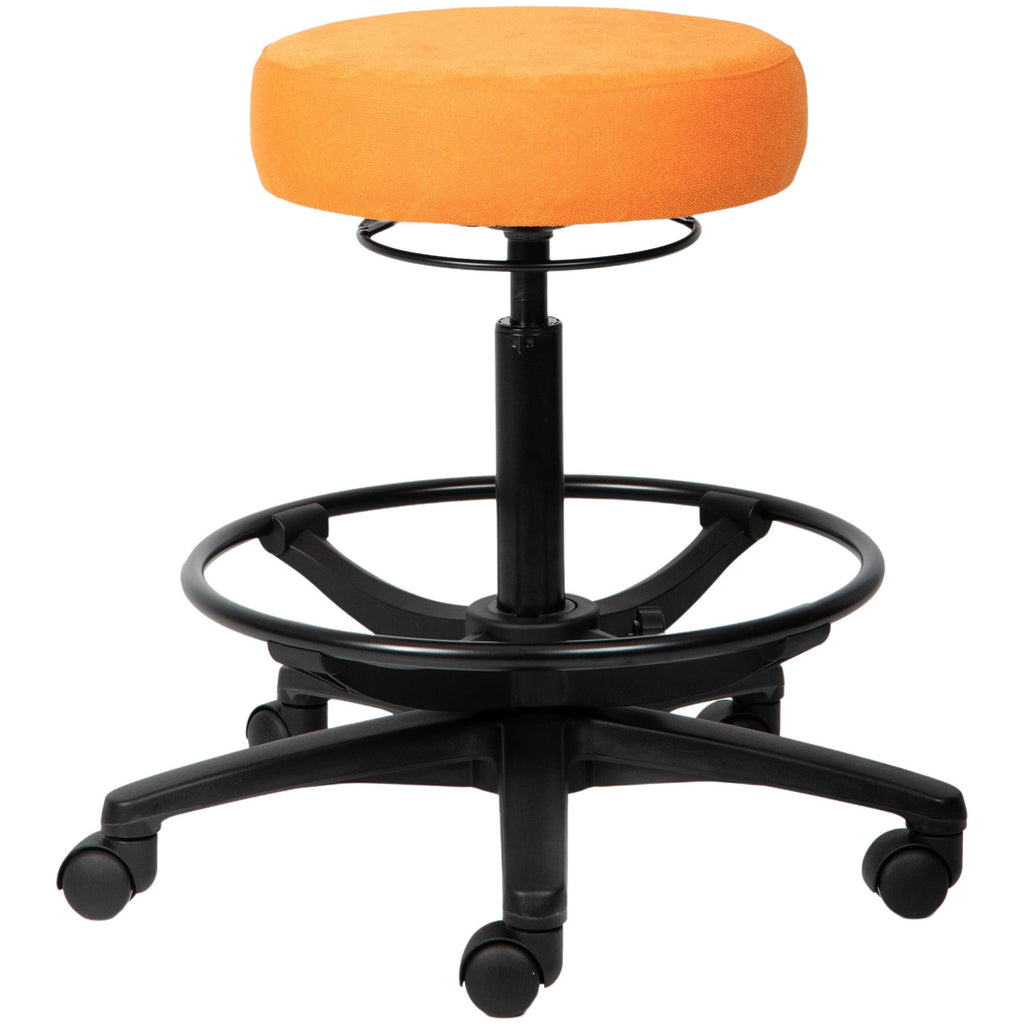 Adjustable Round Stool | Commercial Grade Swivel Stool | Switch Office ...