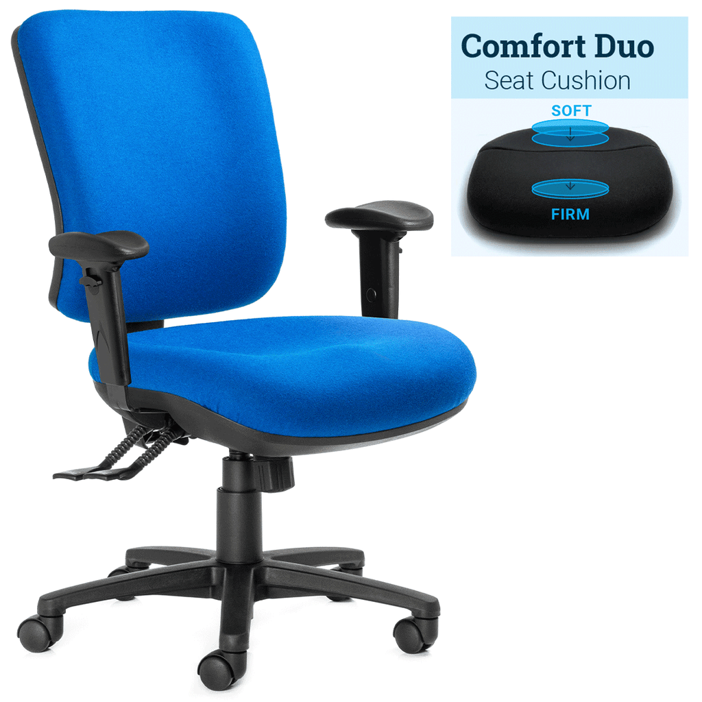 Rexa Comfort Duo Seat | switchoffice.com.au