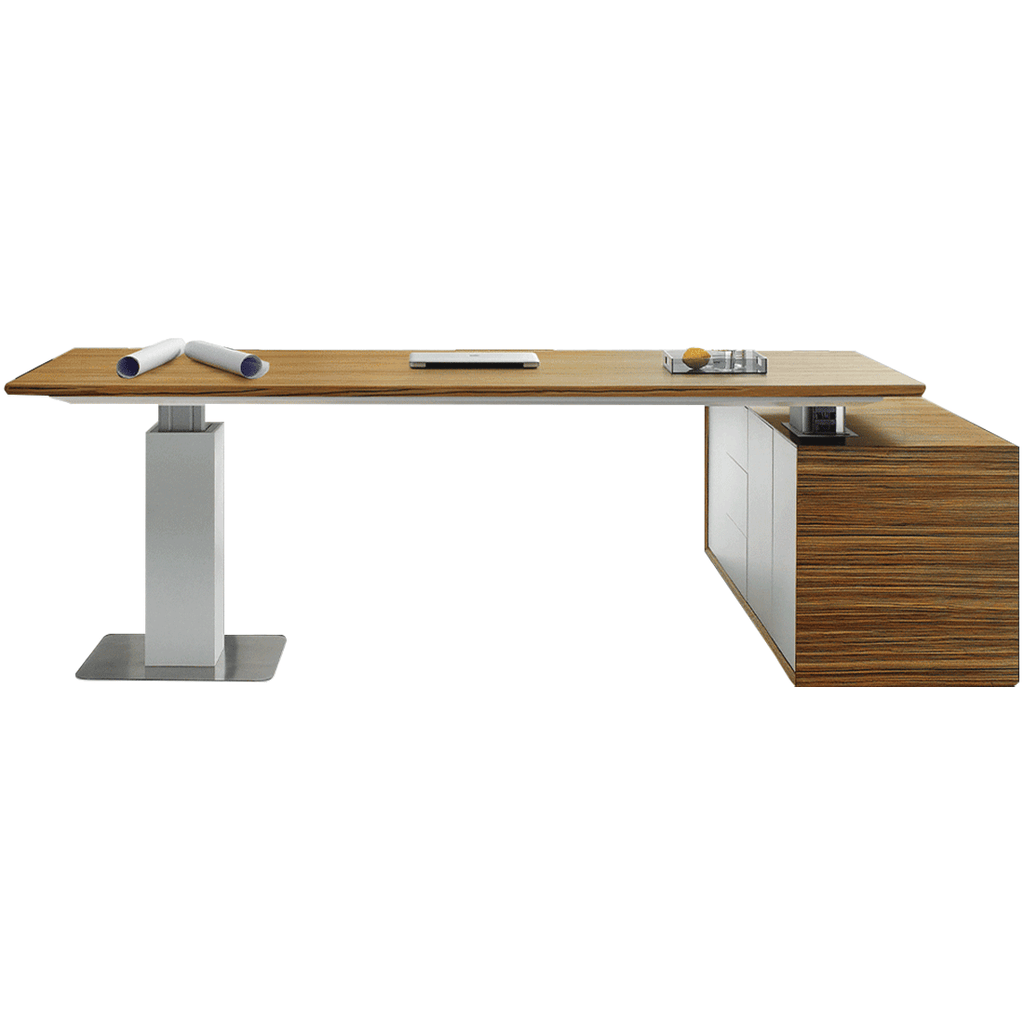 Evolution Executive Height Adjustable Desk with Buffet | Switch Office ...