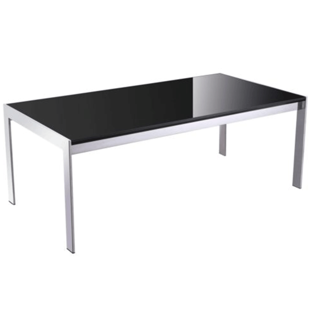 Forza Coffee Table in Black or White Glass Top | Switch Office – Switch ...