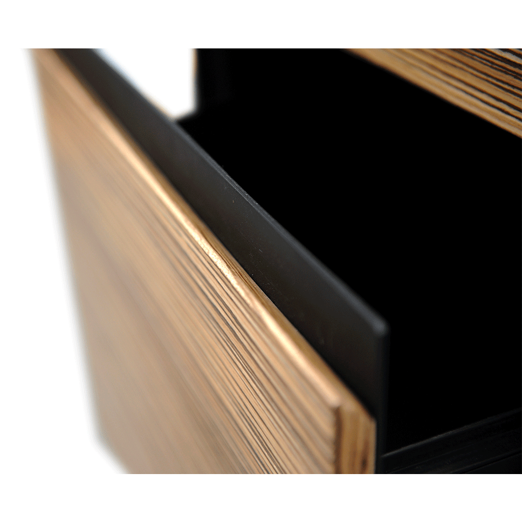 Novara Cabinet, 4 DoorSwitch Office - Novara 4 Door Cabinet - Zebrano ...