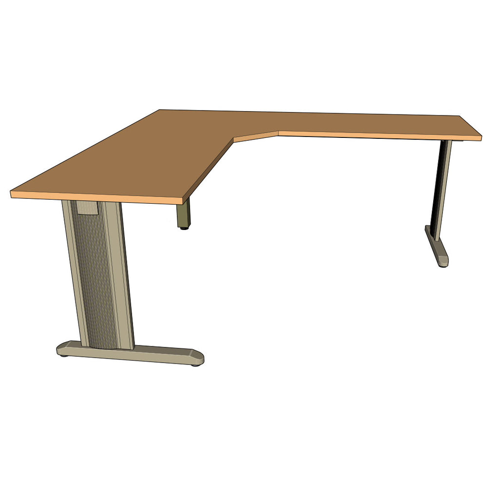 Custom Corner Workstation C-Leg | Switch Office Furnitures – Switch ...